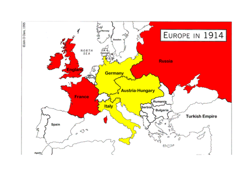Alliances pre-ww1. Dual Alliance - Triple Alliance - Entente Cordiale ...