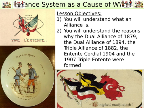 Alliances pre-ww1. Dual Alliance - Triple Alliance - Entente Cordiale ...
