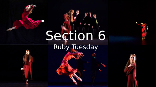 Rooster Sections 1-8. Bundle of 10 Lesson PowerPoints (A-Level Dance ...