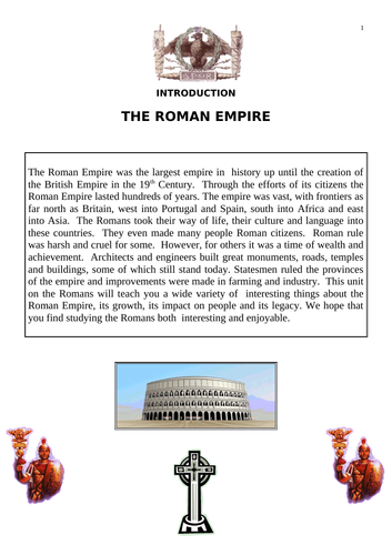 The Romans (Year 7/8) | Teaching Resources