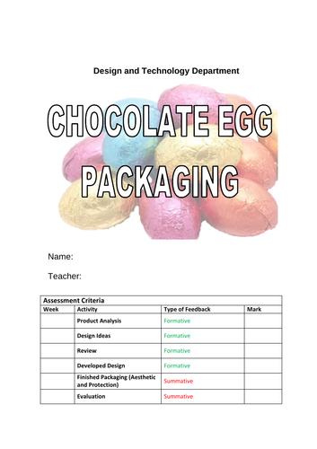 Packaging Project | Teaching Resources