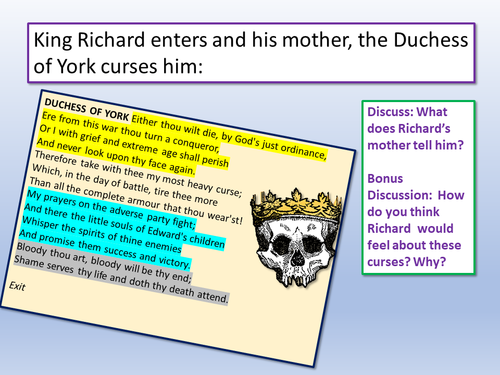 Richard III Buckingham | Teaching Resources