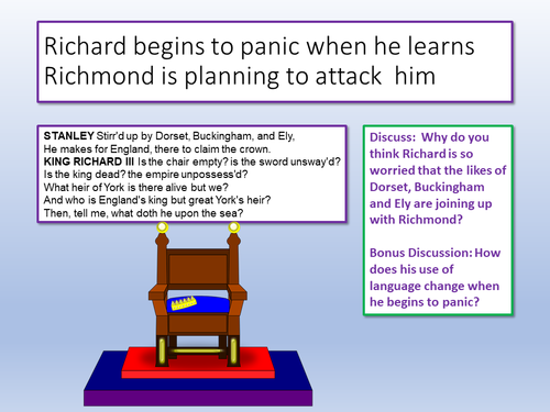 Richard III Queen Elizabeth | Teaching Resources