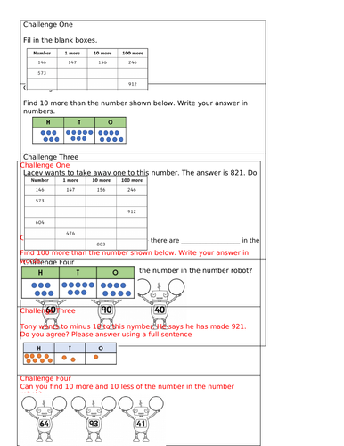 Year 3 whole Place Value WRM resources. | Teaching Resources Year 3 whole Place Value WRM resources. | Teaching Resources