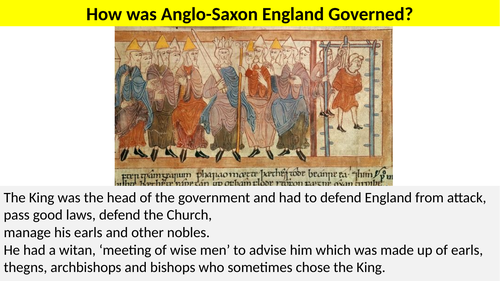 Edexcel 9-1-Anglo-Saxon and Norman England - Lesson 2 | Teaching Resources