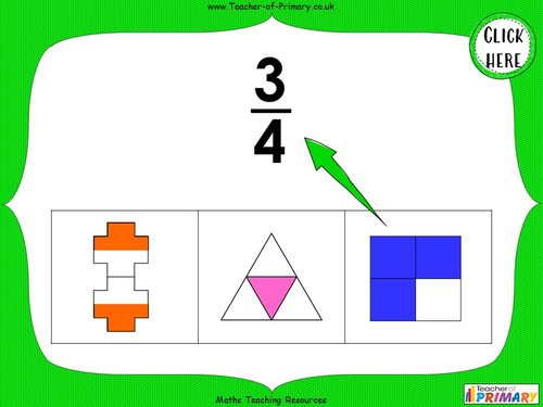 Non-Unit Fractions - Year 2 | Teaching Resources