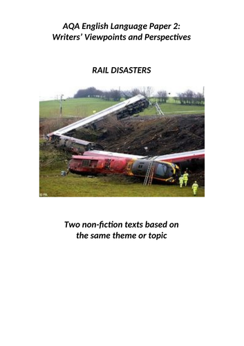 AQA English Language Paper 2 Past Practice Papers | Teaching Resources