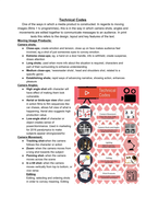 Media Studies Technical Codes | Teaching Resources