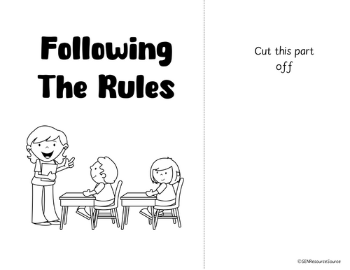 Following the Rules Social Story | Teaching Resources