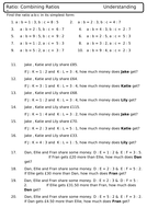 Understanding Proportion: Combining Ratios | Teaching Resources