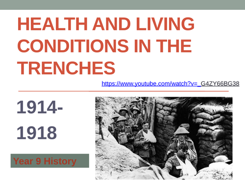 KS3 - Year 9 History - Trenches in the First World War | Teaching Resources