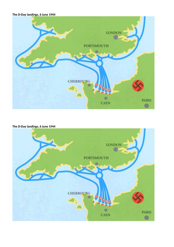 KS3 - Year 9 History - D Day (6 June 1944) & 'Operation Overlord ...
