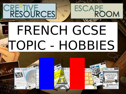 ESCAPE ROOM FRENCH GCSE MFL | Teaching Resources