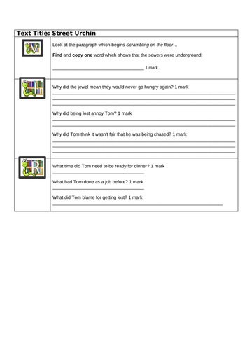 Reading Rocks - Y6 short comprehension | Teaching Resources