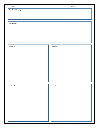 Non-Fiction Report Writing (Homework Task) | Teaching Resources