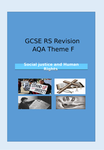 Religion, Human Rights and Social Justice Revision AQA Theme F ...
