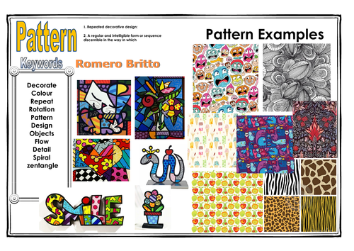 Art & Design Formal Elements Work pack LINE COLOUR TONE TEXTURE FORM ...