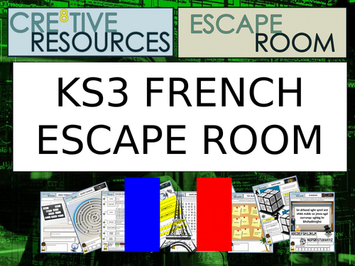 MFL Escape Room - Basic French Language | Teaching Resources