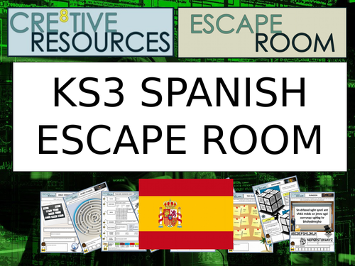 MFL Escape Room - Basic Spanish Language | Teaching Resources