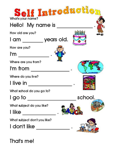 English - Year 1 - Lesson 2 (Writing about myself) | Teaching Resources