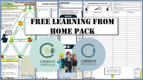 Home Learning Transition pack | Teaching Resources
