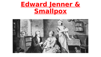 Edward Jenner & Smallpox - Medicine Through Time Worksheet | Teaching ...