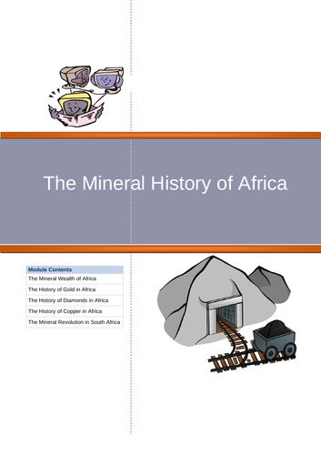 The Mineral History of Africa - gold, diamonds, copper, South Africa ...