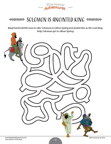 King Solomon Activity Book | Teaching Resources