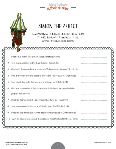 Simon: The Disciple Activity Book | Teaching Resources