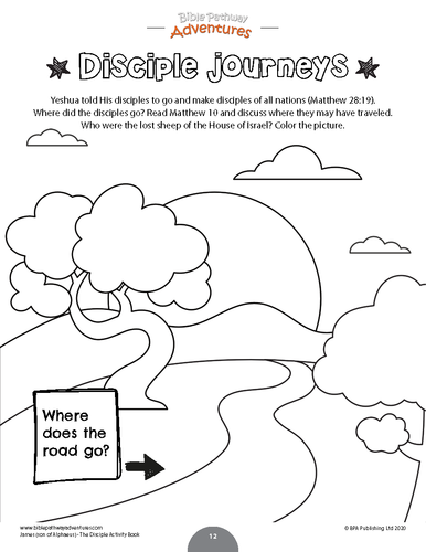 James (son of Alphaeus): The Disciple Activity Book | Teaching Resources