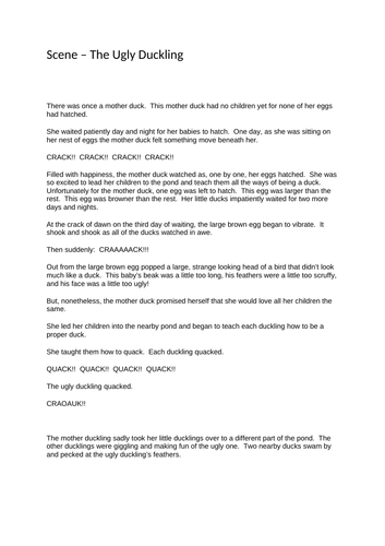 GCSE Devising Theatre Scene Scripts - Full Mark Examples! Use when ...