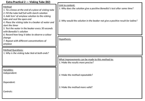 AQA GCSE Biology Required Practical Worksheets | Teaching Resources AQA GCSE Biology Required Practical Worksheets | Teaching Resources