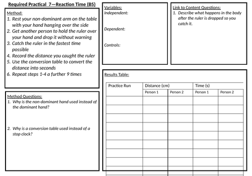 AQA GCSE Biology Required Practical Worksheets | Teaching Resources AQA GCSE Biology Required Practical Worksheets | Teaching Resources