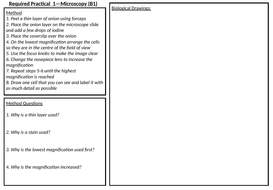 AQA GCSE Biology Required Practical Worksheets | Teaching Resources