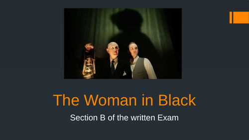 GCSE DRAMA: The Woman in Black: Live Theatre: Section B- | Teaching ...