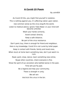 Isolation & Covid poem and Journal | Teaching Resources