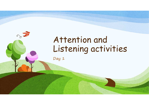 Attention and listening skills games | Teaching Resources