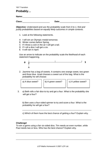 Year 6 Maths Homework Pack (46 sheets) including answers | Teaching ...
