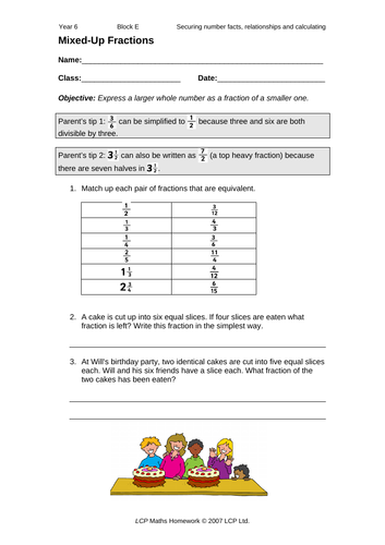 Year 6 Maths Homework Pack (46 sheets) including answers | Teaching ...