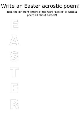 Easter Literacy Bundle- Comprehension and Poetry | Teaching Resources