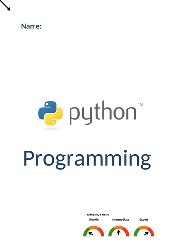 Introduction to Python Programming | Teaching Resources Introduction to Python Programming | Teaching Resources