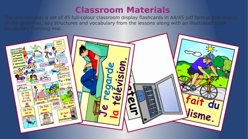 PRIMARY FRENCH UNIT YEAR 3+/GRADE 2+: HOLIDAYS & LEISURE | Teaching ...