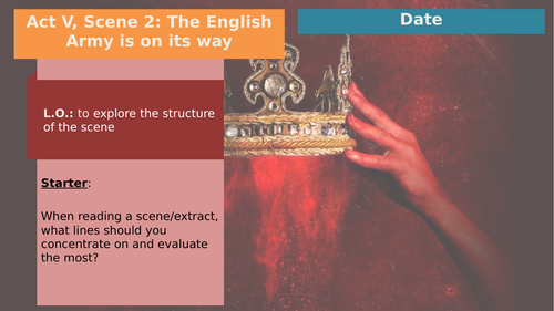 Macbeth Act 5 Scene 2 | Teaching Resources