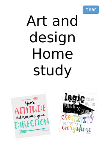 Year 7 Home Study Booklet - 53 pages | Teaching Resources