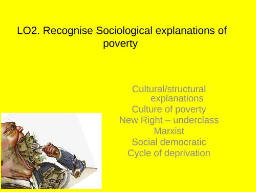 ACCESS TO HE Social Sciences The Sociology of Poverty Complete Unit ...