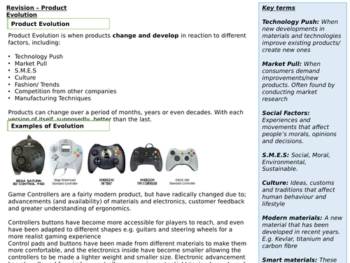 Design Technology Assorted Cover Sheets | Teaching Resources