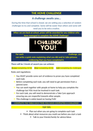 Home Learning Challenge | Teaching Resources