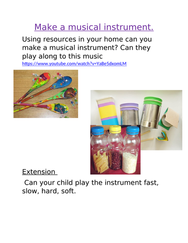 EYFS KS1 HOME LEARNING ACTIVITIES | Teaching Resources