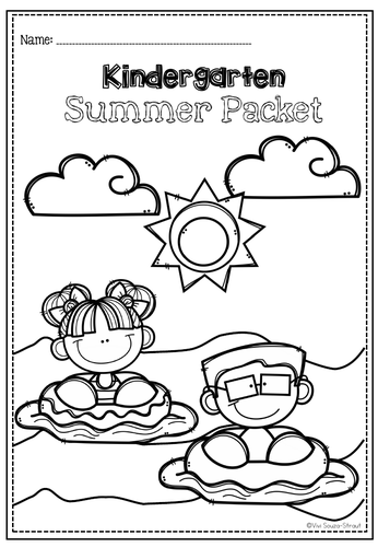 Practice Packet for Early Learners-Kindergarten Summer Packet ...
