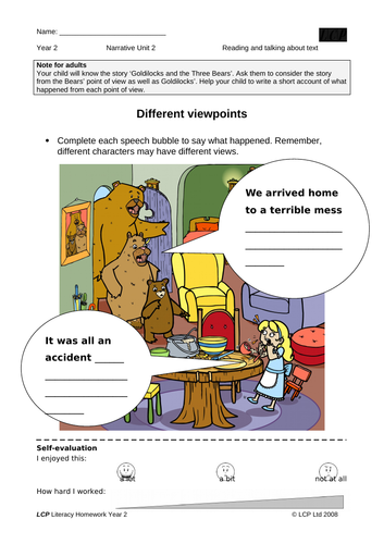 Year 2 English/Literacy Home Learning Mini Pack (16 sheets) includes ...